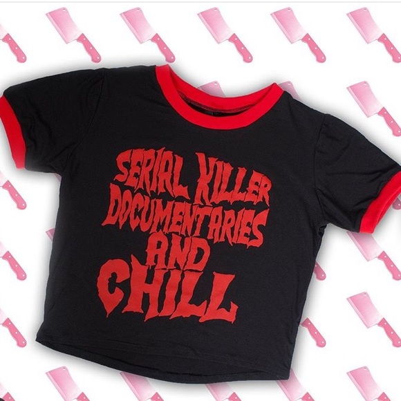 Tops | Serial Killer Docs Chill Tshirt | Poshmark